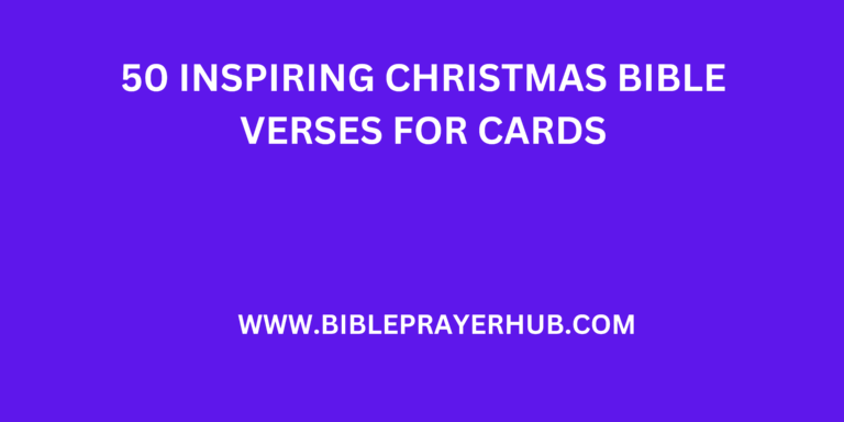 50 Inspiring Christmas Bible Verses For Cards